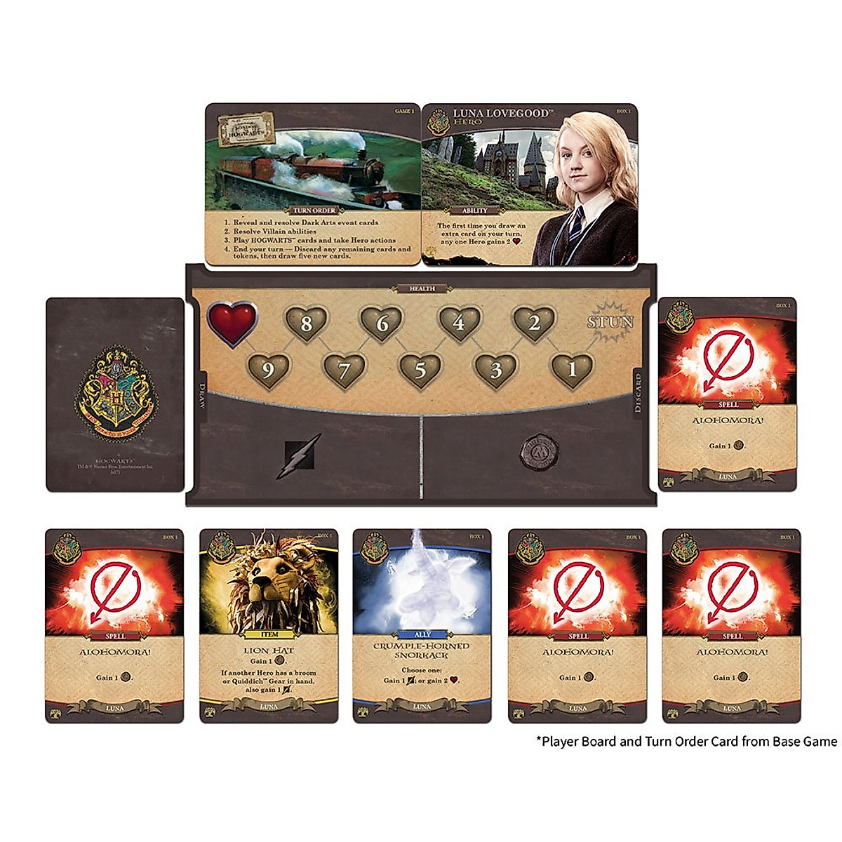 Hogwarts Battle - The Monster Box of Monsters Expansion Card Game