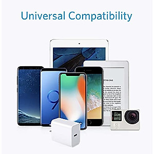 USB C Charger,[2-Pack] iPhone Charger Block, 20W PD Fast Charging Power Adapter Plug for iPhone 14/14 Pro/14 Pro Max/14 Plus/13/12/11, XS/XR/X, Watch Series 8/7 Cube (White)