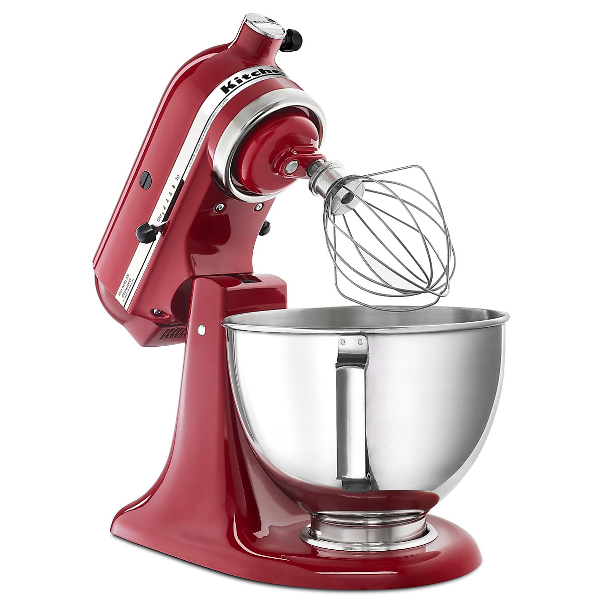 Kitchen Aid Tilt-Head Stand Mixer 4.5 Quart KSM85PBER, Empire Red