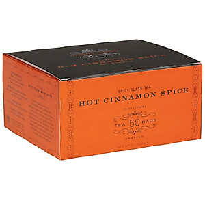 Harney & Sons Hot Cinnamon Spice Tea, 50 Tea Bags