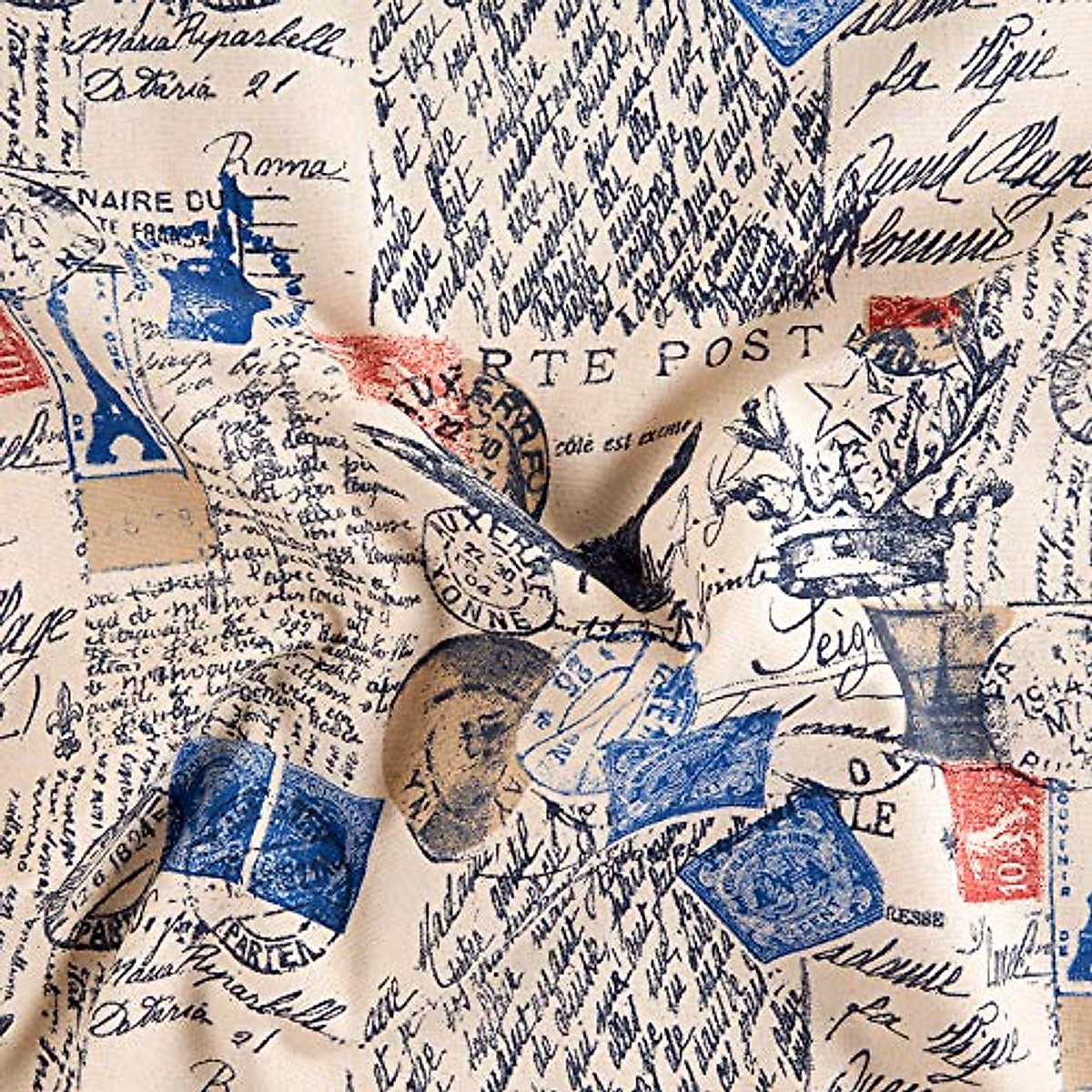 Premier Prints Amore Primary/Natural, Fabric by the Yard