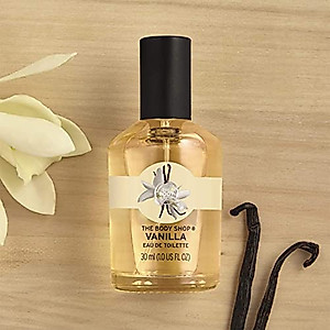 The Body Shop Vanilla Eau De Toilette – Sweet, Classic Fragrance – Vegan – 30ml(1 fl oz)