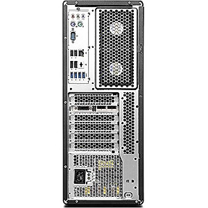 Lenovo Thinkstation P500 Tower Server, Intel Xeon E5-2620 V3 2.4GHz 6 Core, 16GB DDR4 RAM, Quadro NVS 300, 800GB SSD, No Operating System (Renewed)