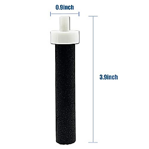 Xcivi Replacement Activated Carbon Water Bottle Filter for Brita BB06, Brita Hard Sided, Sport and Stainless Steel Bottle Filter, 10 Count