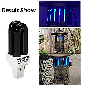 DAJOORON 41050 Replacement Bulbs for DT250IN, DT1100, DT1210 Insect Traps Mosquito Killer Mosquito Trap, 1/2 Acre