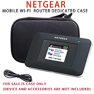 JINMEI Hard EVA Dedicated Case for NETGEAR Mobile Wi-Fi Hotspot, 4G LTE Router AC797-100NAS Carrying Case.