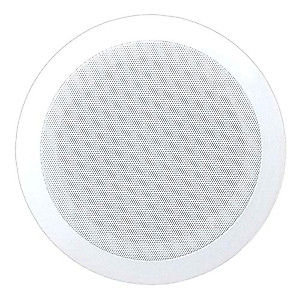 Pyle PDIC51RD 150 Watt 5.25 Inch Round Flush Mount in-Wall or Ceiling Home Audio Subwoofer Speaker System, Pack of 8, White