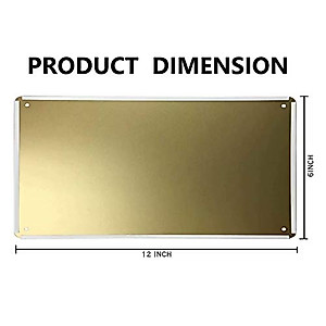 Retro Metal Sign Vintage Tin Sign Beach Bum BLVD Sign for Plaque Poster Cafe Wall Art Gift 12 X 6 INCH