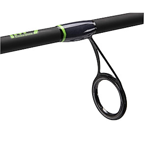 Lew's MACH Spinning Fishing Rod, 7-Foot 1-Piece IM7 Graphite Blank with Stainless Steel Guides, Medium Power Fast Action, Winn Dri-Tac Split-Grip Handle