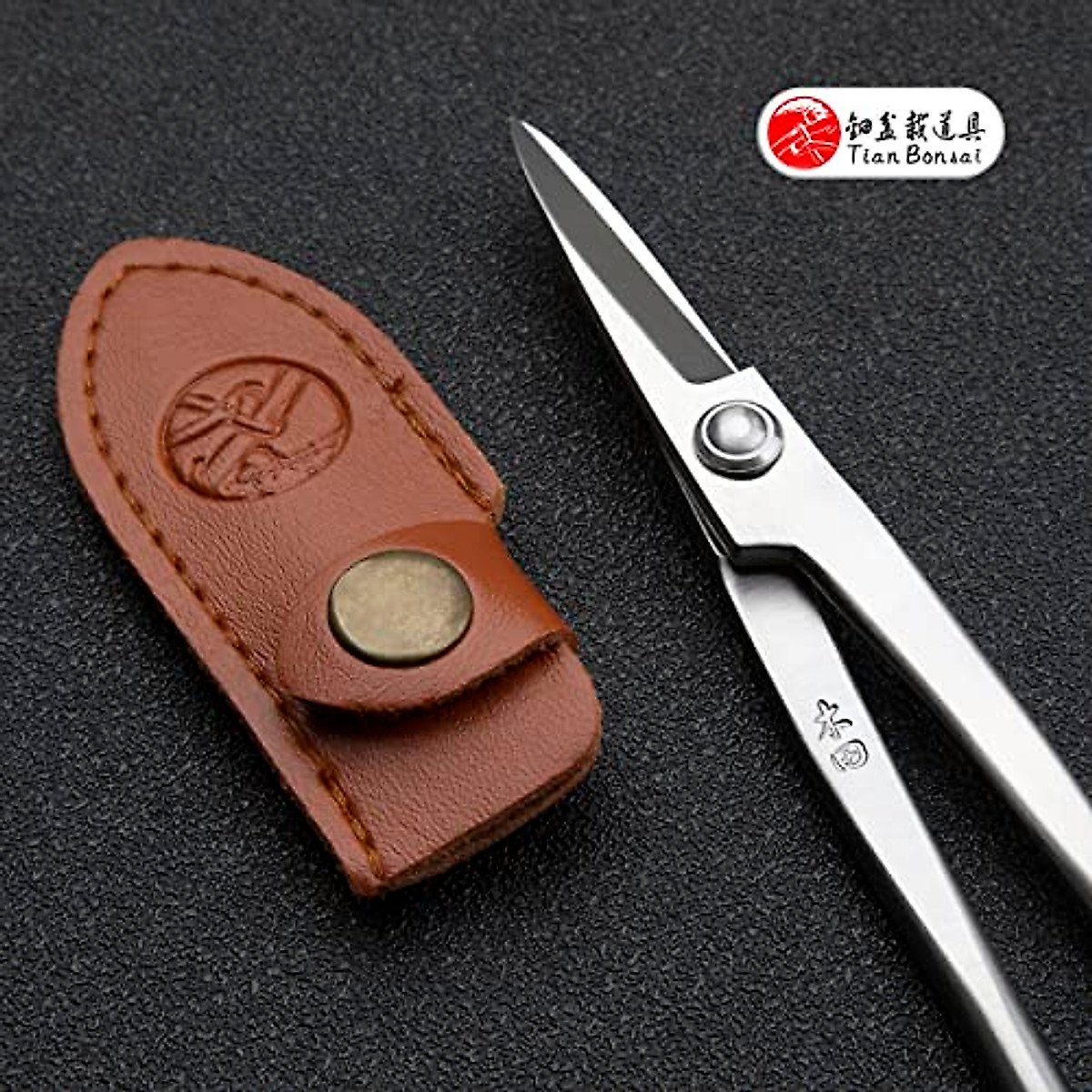 Bonsai Scissors Professional Grade Bonsai Shears Alloy Steel Bonsai Tools Equip With Tool Bag (MT-LBS-180)