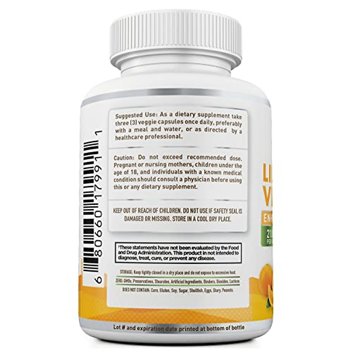 Nurture Alley Liposomal Vitamin C 2100mg- 180 Capsules High Absorption Ascorbic Acid - Supports Immune System and Collagen Booster - Powerful Antioxidant High Dose Fat Soluble Supplement
