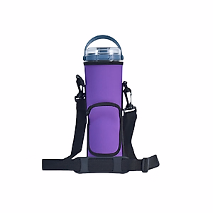 AF-WAN Portable Blender Carry Storage Bag sleeve with Shoulder Strap for Ninja BC151NV/BC51NV/BC151BK/BC151CR/BC151EM/BC151PR/BC151WH 18oz Blast Portable Blender (Purple)