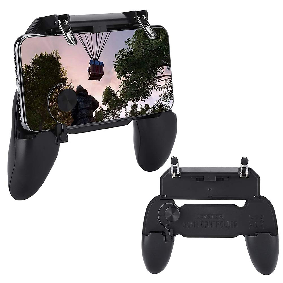Bewinner Phone Gamepad, PC + Metal/Ergonomic Design//Mobile Control Console Gamepad for Smart Phones for phone Android for Pubg - Can Be Stretched Up and Down