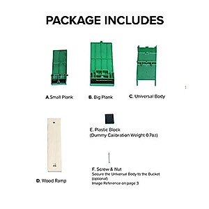 Large Walk The Plank Rat & Mice Trap - 2 Plank (Universal Body-Improved )