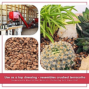 Tinyroots Clay Soil for Plants, 2.25 Quart Bag, Bonsai Tree Soil Additive, Turface Clay Holds Moisture, Provides Drainage and Aids in Root Development