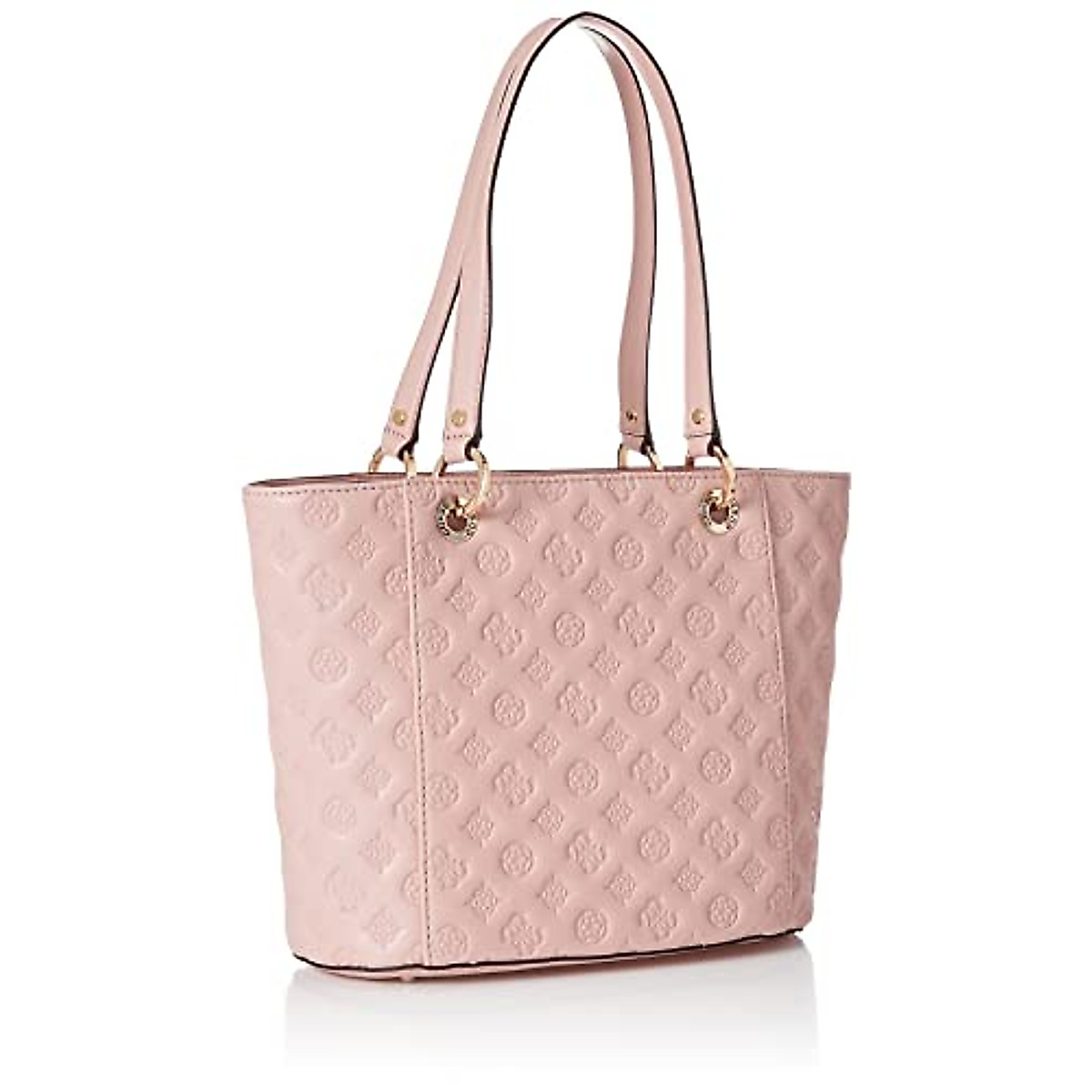 GUESS Noelle Small Elite Tote Pale Rose PROCESSING PROCESSING