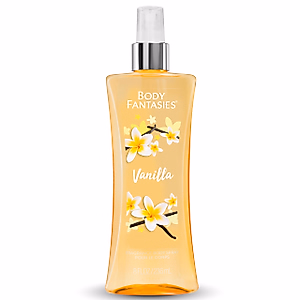 Body Fantasies Fragrance Body Spray, Vanilla, 8 Ounce