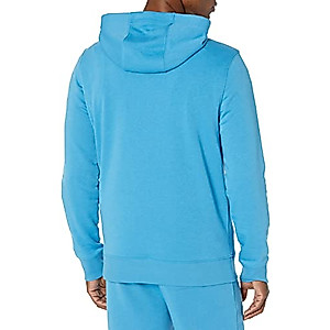 Amazon Essentials Men's Lightweight Long-Sleeve French Terry Hoodie, Turquoise Blue, Medium