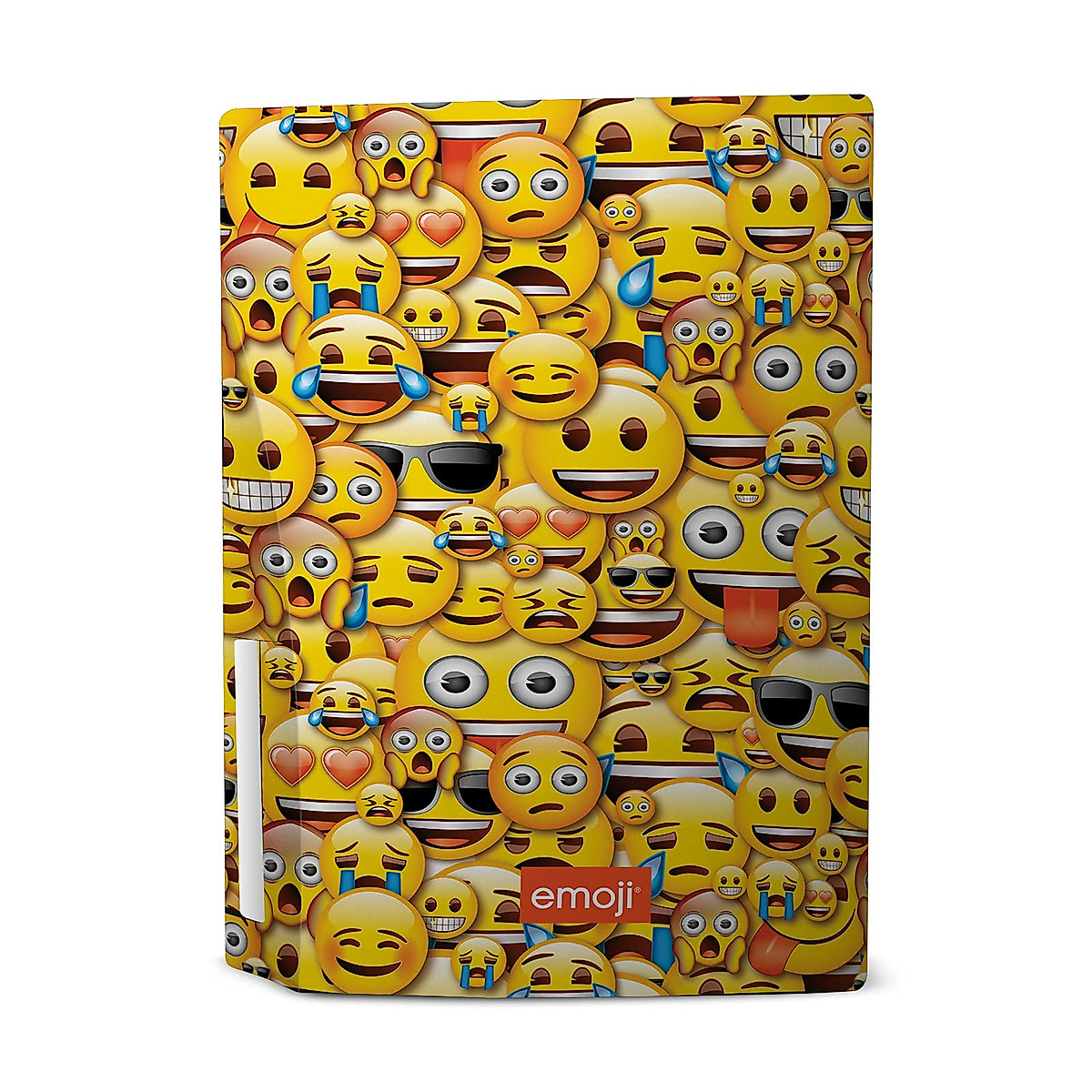 Head Case Designs Officially Licensed Emoji Smileys Art Patterns Vinyl Faceplate Sticker Gaming Skin Case Cover Compatible with Sony Playstation 5 PS5 Disc Edition Console & DualSense Controller