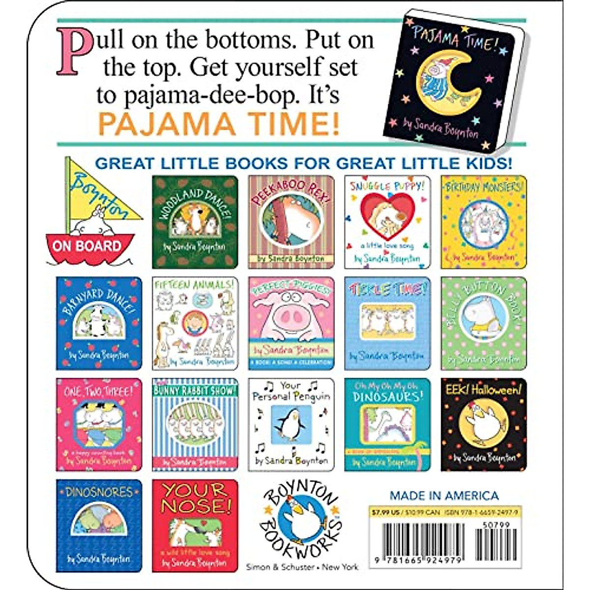 Pajama Time! (Boynton on Board)