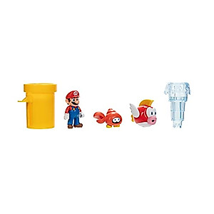 Redcolorful Nintendo 2.5" Sparkling Waters Diorama Set