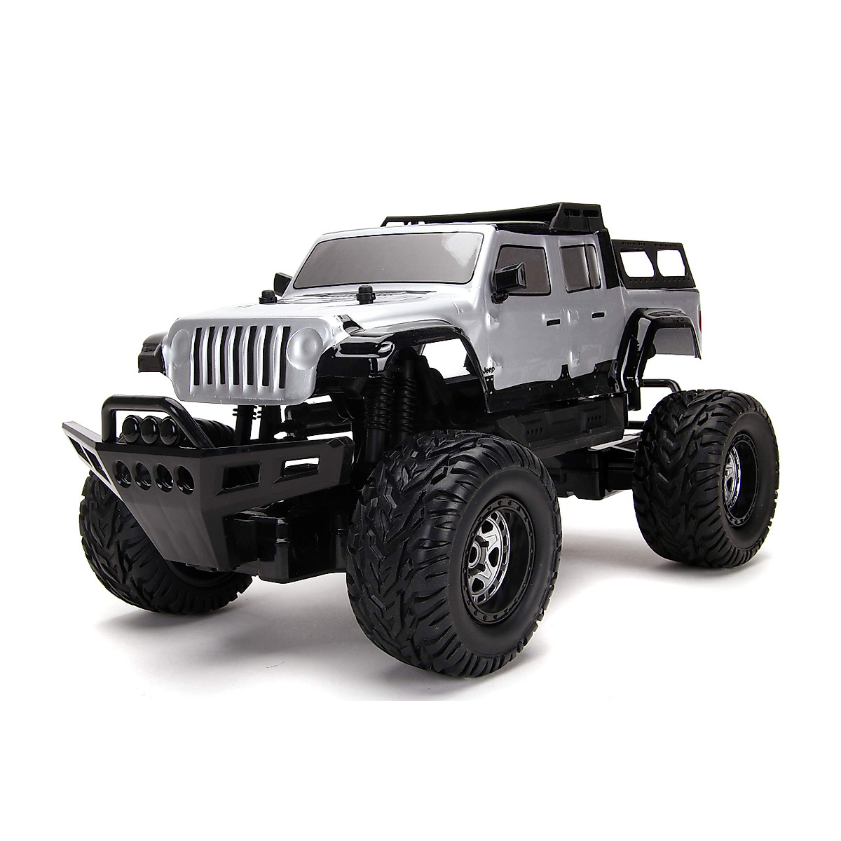 Jada Toys Fast & Furious F9 1:12 4x4 2020 Jeep Gladiator Elite RC Remote Control Car 2.4 GHz, Toys for Kids and Adults, Black
