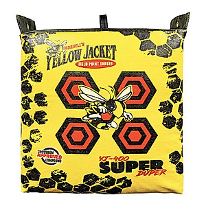 Morrell Super Duper Field Point Bow Targets Archery Block Bag for High Speed Compound Bows and Crossbows Outdoor Target Practice, Yellow