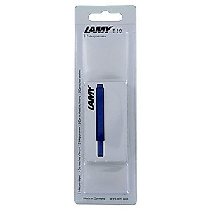 Lamy Fountain Pen Ink Cartridges, Black/Blue Ink, 4 Packs of 5 Cartridges (LT10BKBL)