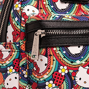 Loungefly Sanrio Hello Kitty Rainbow Abstract Mini Backpack