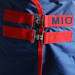 Horseware Mio 200G Medium Turnout Blanket Dark Blue/Dark Blue & Red 78