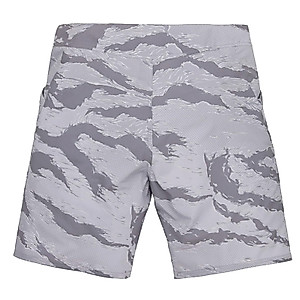 VIKTOS Men's GymSwym2 Quick-Drying Lightweight Stretch Tactical Shorts with Multi Pockets, Tiger Grey, 34