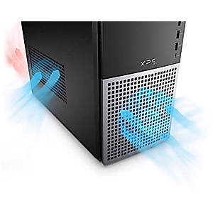 Dell XPS 8950 Desktop (2022) | Core i5-12400 - 256GB SSD Hard Drive - 8GB RAM | 6 cores @ 4.4 GHz Win 11 Pro Silver (Renewed)