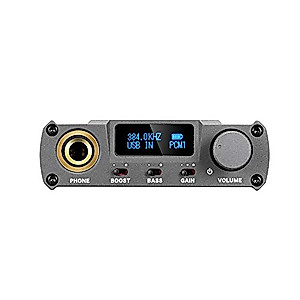 XDUOO XD-05 Plus Headphone Amplifier AK4493EQ 32bit/384kHZ DSD256 DAC Portable Headphone Amplifier Black
