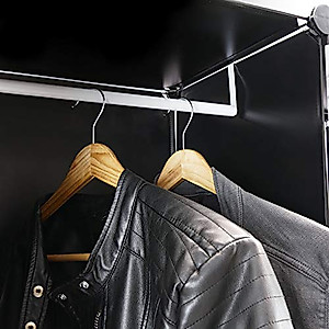 PrimeMatik DY096-VCES White 35 cm Hanging Rod for Cube Modular Organizer Closet 2 Pack (DY096)