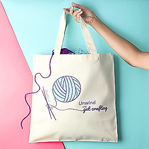 73 Piece Crochet Kit for Beginners Adults and Kids, Premium Crochet Set with 21 Crochet Hooks Set and 1500 Yards of Yarn for Crocheting Kit, Canvas Tote Bag and Lots More - Beginner Crochet Kit