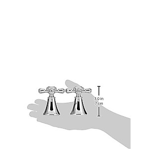 DELTA FAUCET H295PN, 2.63 x 2.63 x 2.63 inches, Polished Nickel