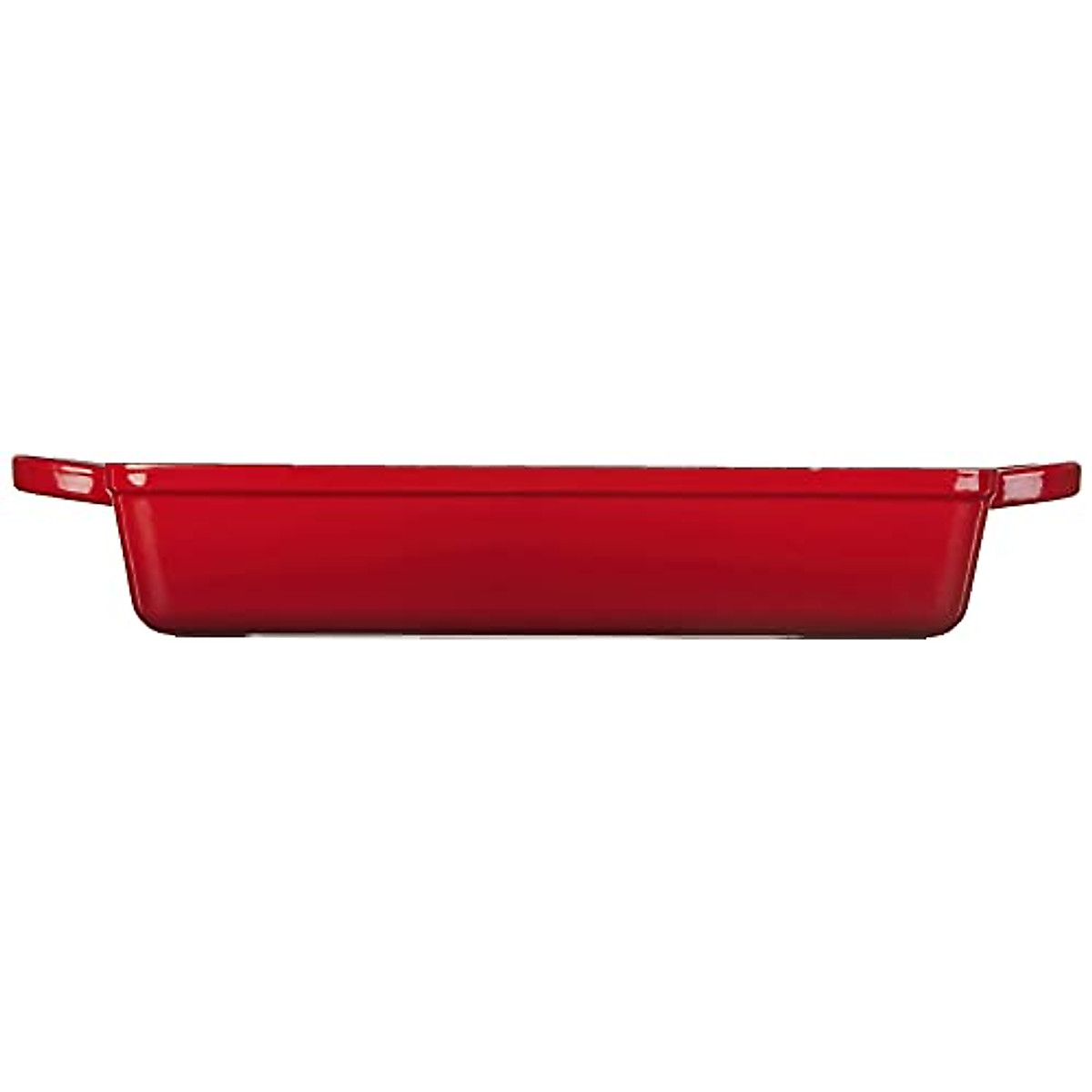 Crock Pot Artisan 13 Inch Enameled Cast Iron Lasagna Pan, Scarlet Red