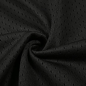 IPREU Youth NO.23 air Movie Version of The 90s Basketball Jerseys Casual Sweatshirt XS-XL Black/White (Black, XL)