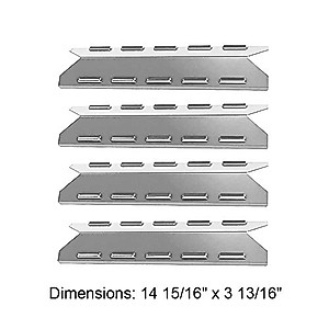 Sunshineey Grill Replacement Parts for Kenmore 146.47223610,146.16198211, 146.34461410,BBQ Pro Models 146.23676310, 146.23770310,Stainless Steel, Set of 4