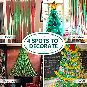 PartyWoo Metallic Gold Balloons 120 pcs 5 Inch and Green and Gold Crepe Paper Streamers 6 Rolls