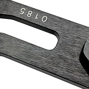 Heart Horse Rear Tow Towing Hook for Universal Car, JDM Bumper Quick Release Auto Trailer Ring Aluminum Alloy, Improved Wiredrawing Anodizing (Black)