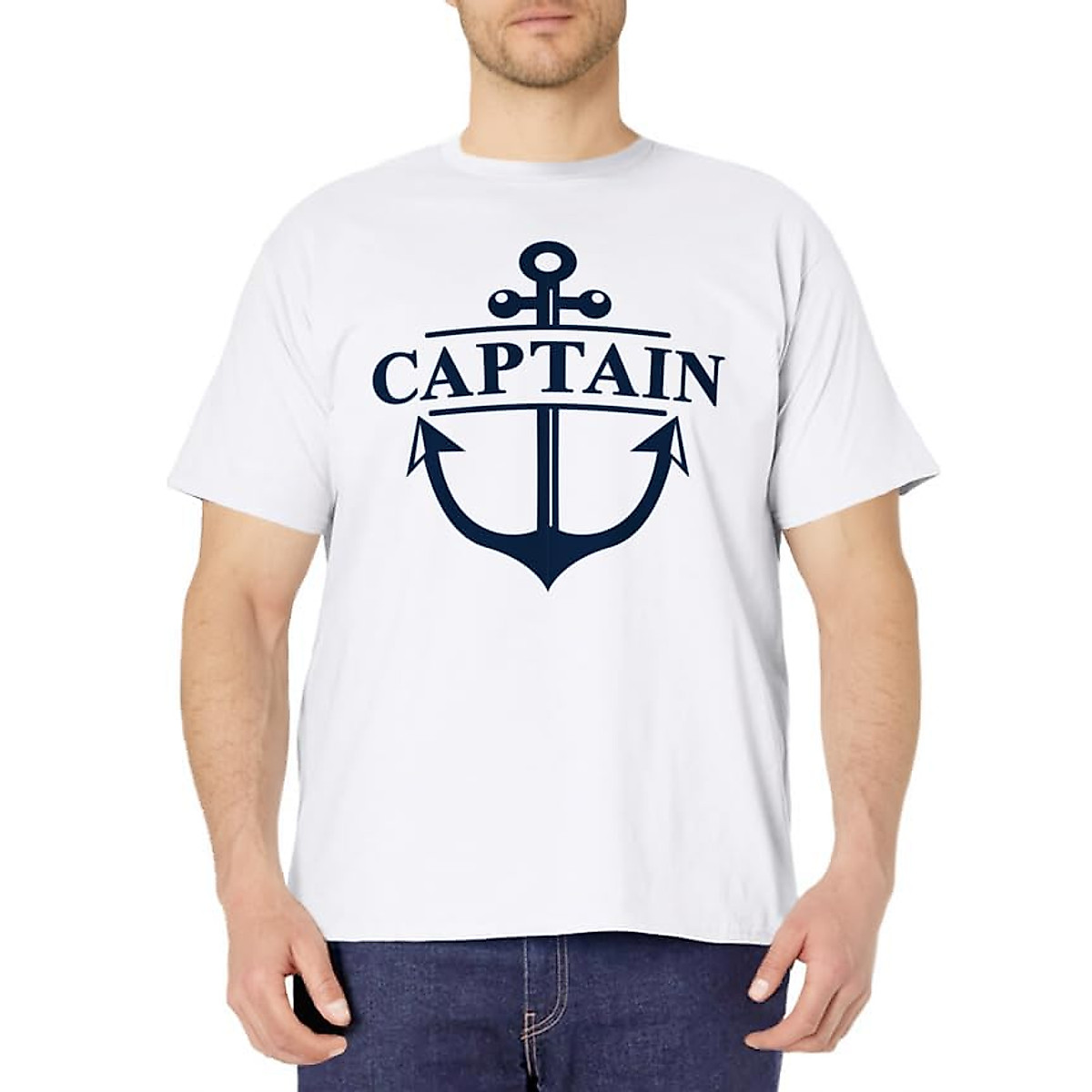 Captain & First Mate Matching Set Pontoon Boat Sailing T-Shirt
