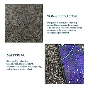 Game Controller 3D Gamer Gaming Pattern Area Rugs Non-Slip Gaming Carpets Player Non-Slip Floor Mat Gamer Room Decor Home Decor for Living Room Bedroom (GM-7)