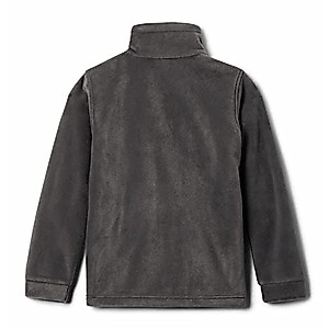 Columbia Kid's Steens Mt II Fleece Jacket, Soft Fleece with Classic Fit Outerwear, City Grey/Shark, 18/24