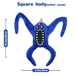 Lesome The Amazing Digital Circus Plush,Pomni Plush Jax Plush Toy Gift, Fun and Whimsical Stuffed Figure Doll for Kids Adults,Birthday Christmas Choice (Blue)