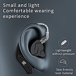 CCA KZ AZ09 Bluetooth 5.2 Module IEM Bluetooth Adapter Wireless Waterproof Ear Hook Extra Long Battery Life Bluetooth Cable for ​KZ ZS10 PRO/ZSN Pro X/ZSN PRO/ZSX/AS12/AS16/ZAX CRA/C12(C pin)