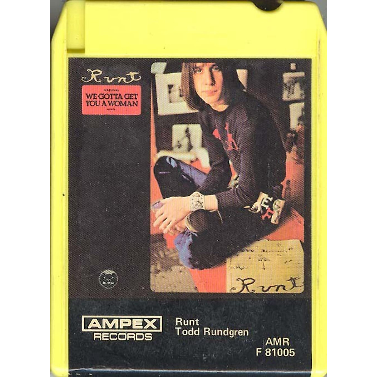 TODD RUNDGREN: Runt -33656 8 Track Tape