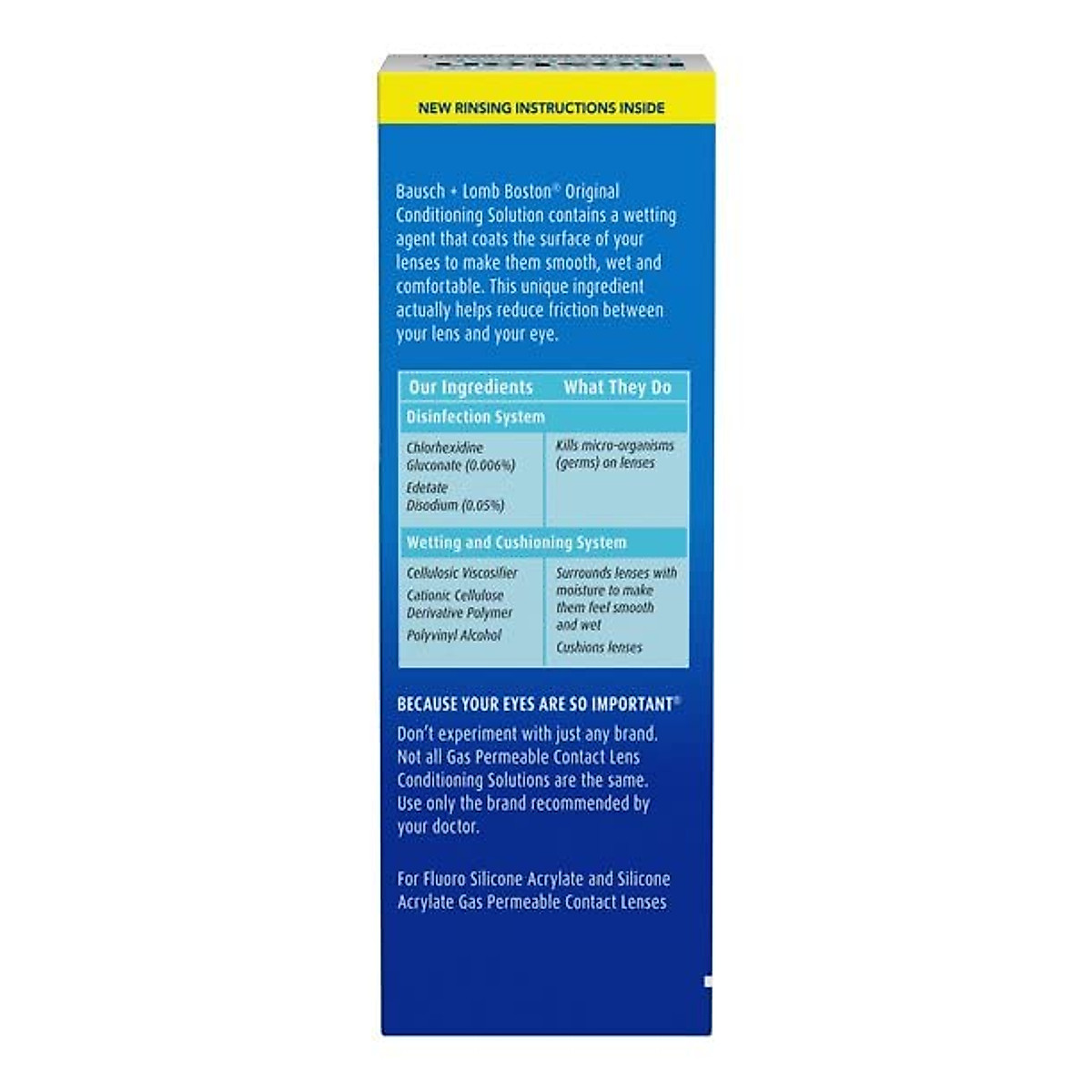 Bausch & Lomb Boston Original Conditioning Solution, 3.5 Oz (Pack of 3)