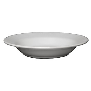 Fiesta 9-Inch, 13-1/4-Ounce Rim Soup Bowl, White