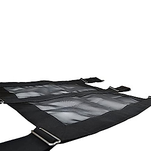 vomvomp Adjustable Horse Stall Guard Keep Horse Securely in Stall with Mesh Allow Air Flow